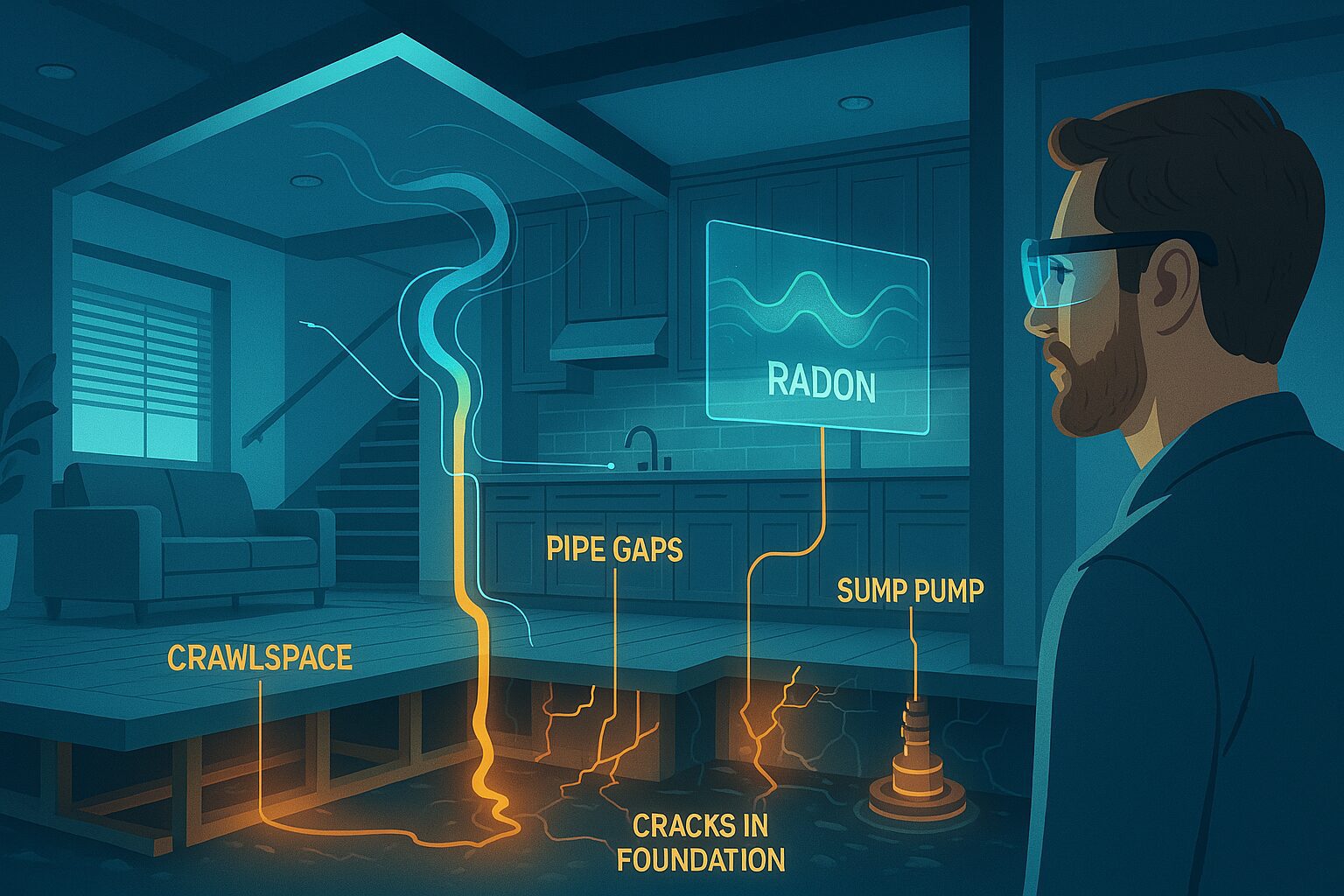 How Radon Enters Your Home Unnoticed