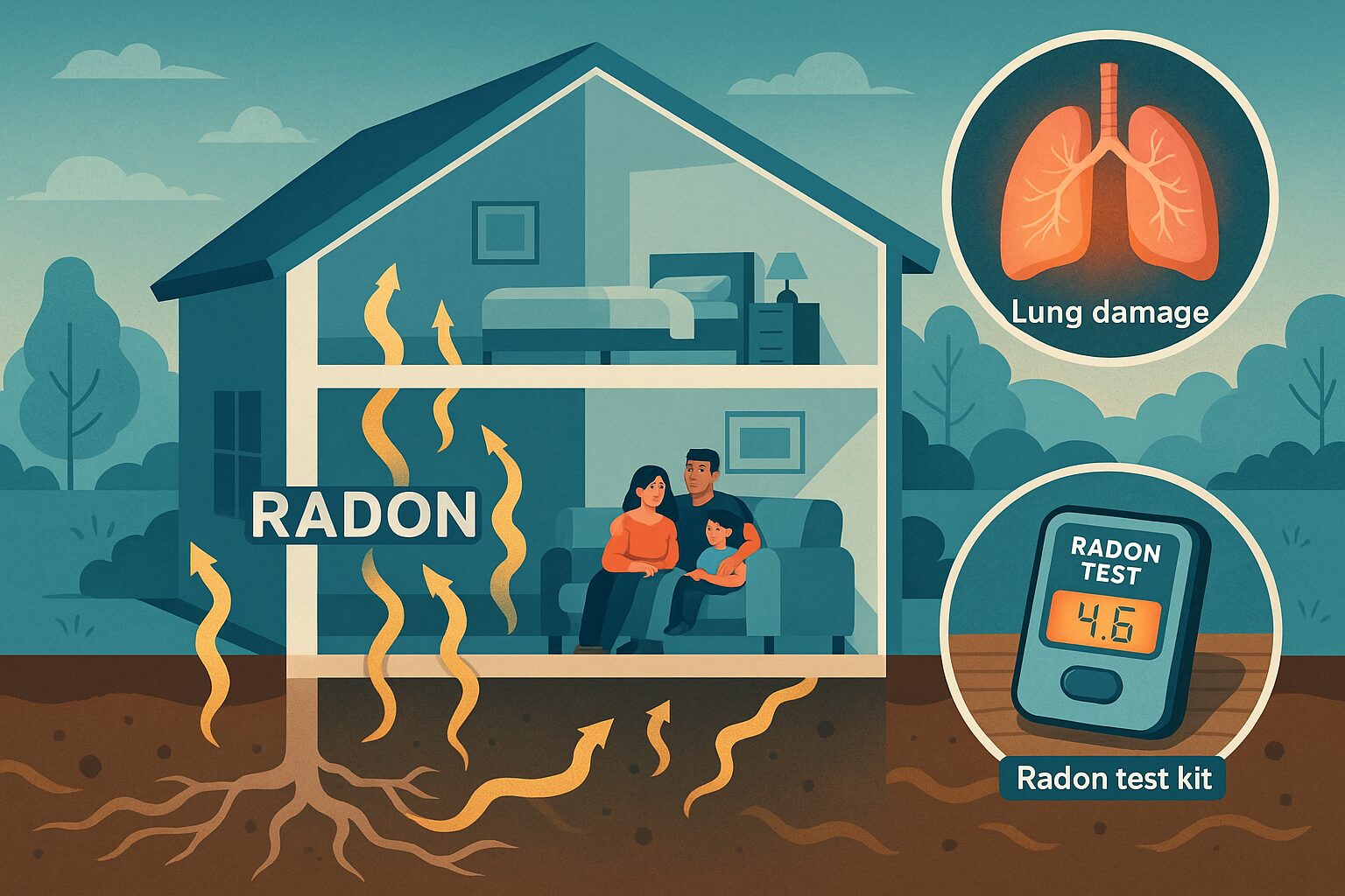 Radon Poisoning Symptoms: What to Watch For | EnviroPro 360