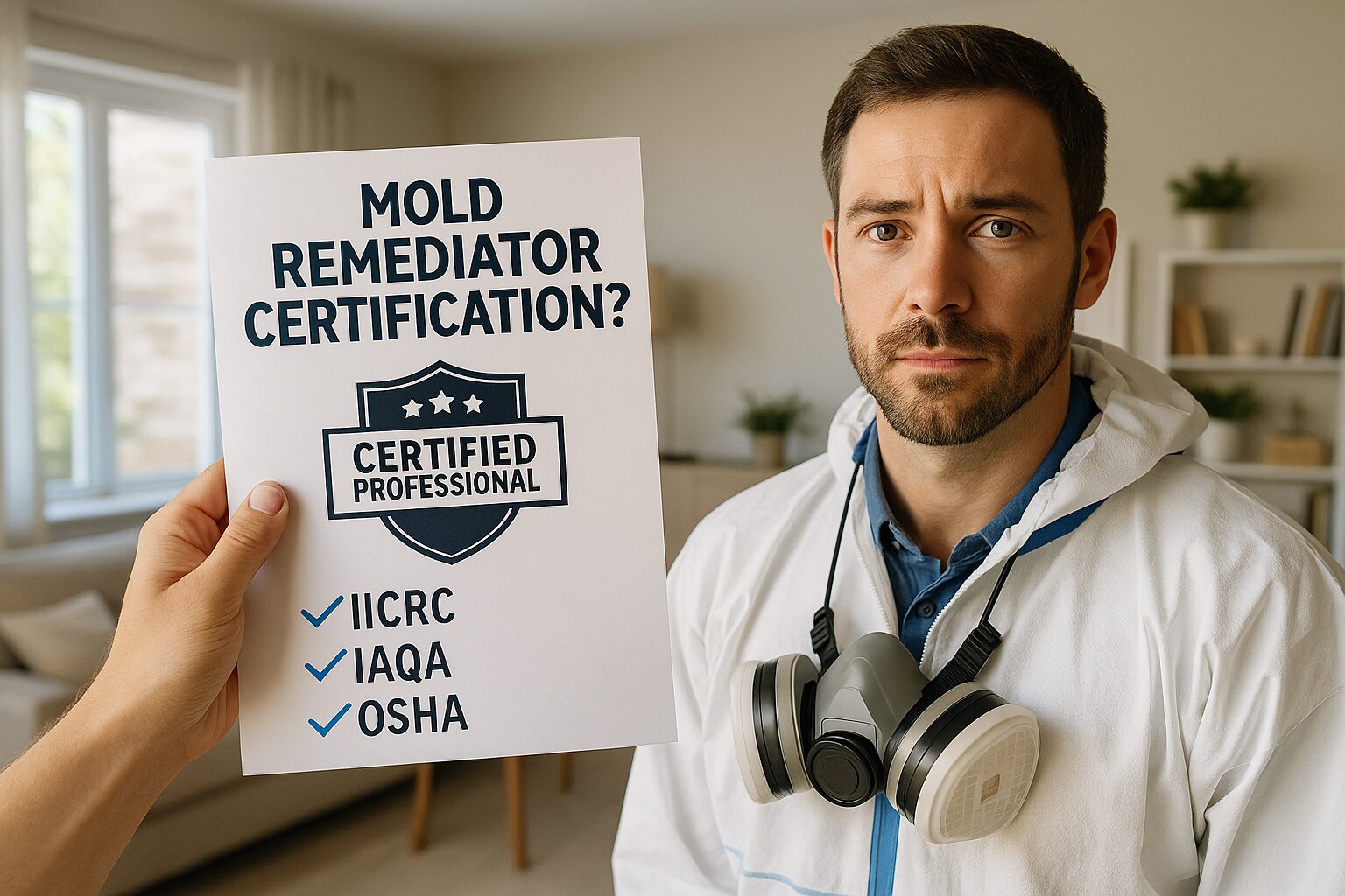 Are You Certified or Just Moldin’ Around? What to Ask Before Hiring
