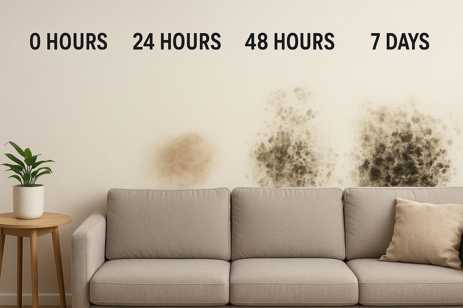 What Happens After a Leak? Timeline for Mold Growth in Apartments